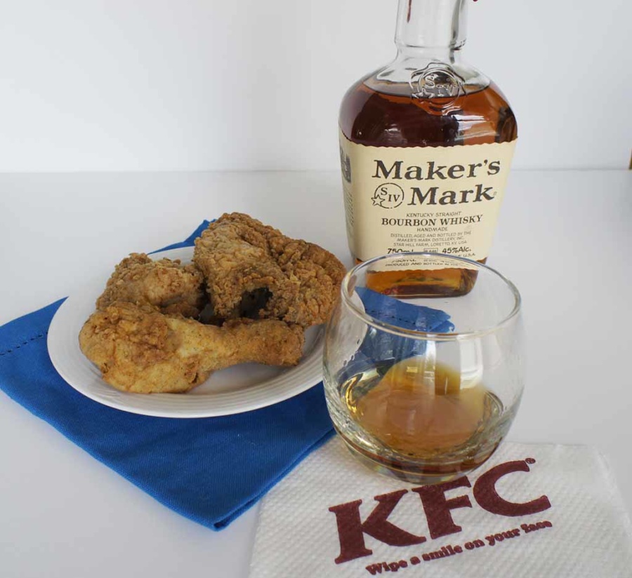 KFC and Bourbon pairings
